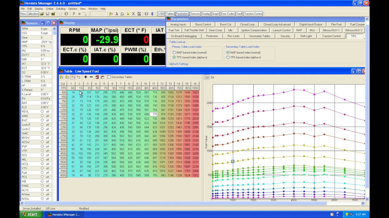 Hondata s300 Part 14: Alpha-N Tuning - Hondata s300 Training Course - Evans Performance Academy