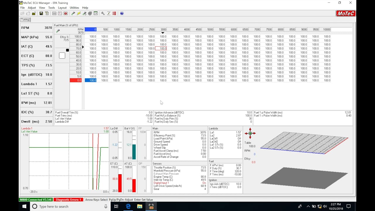Motec Hundred Series Training Part 20: Secondary Fuel Table - Motec ...