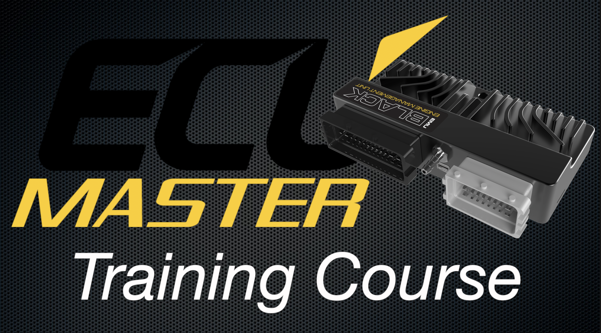 ECU Master Black Training Course - Evans Performance Academy