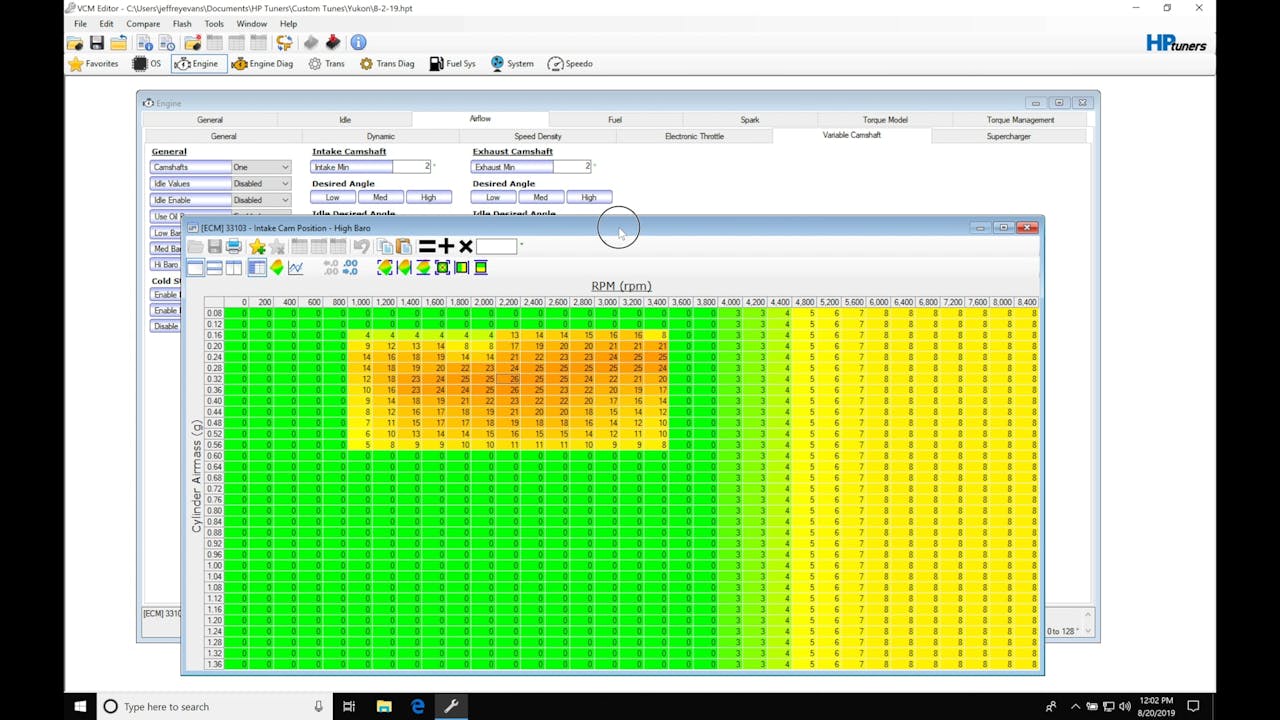 HP Tuners GM Gen 4 Training Part 31: Variable Cam Control - HP Tuners ...