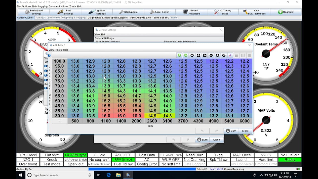 Megasquirt Part 10: MAF Based Tuning - Evans Performance Academy