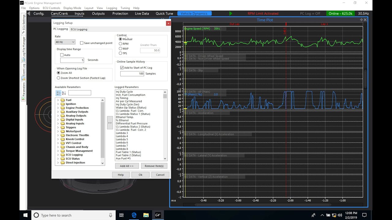 Link G4+ EMS Training Part 30: Datalogging Basics - Link G4+ Training ...