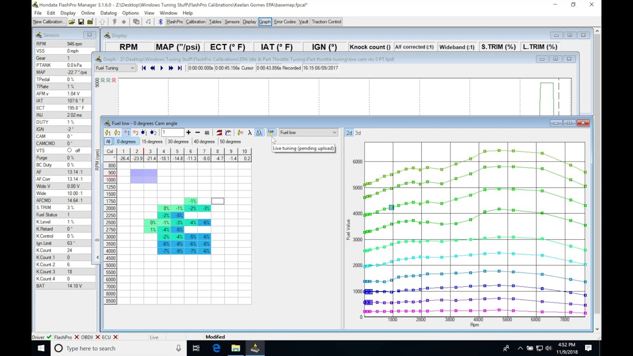 Hondata FlashPro Part 21: Idle & Part Throttle Tuning - Evans Performance Academy