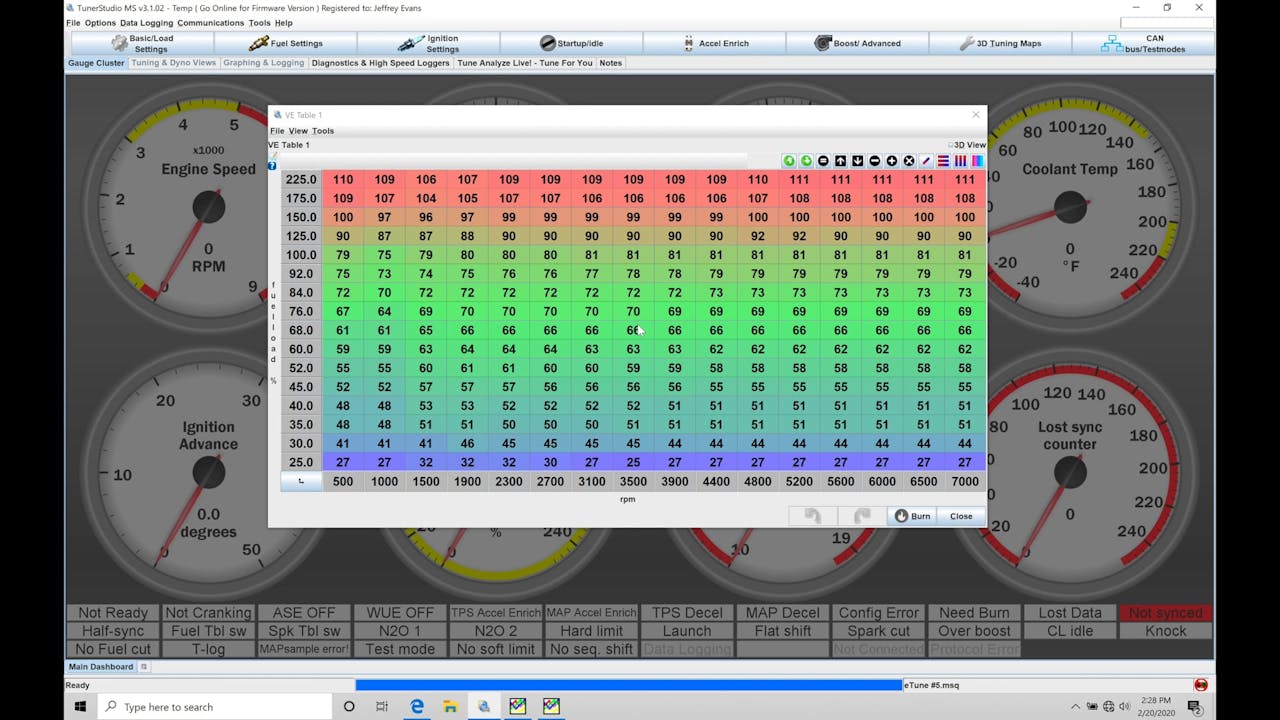 Megasquirt Part 39: MegalogViewer HD Overlay - Megasquirt Training ...