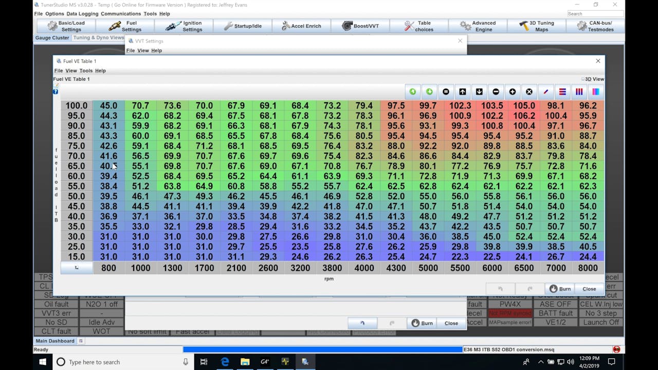 Megasquirt Part 33: MS3 Firmware VVT Control - Evans Performance Academy