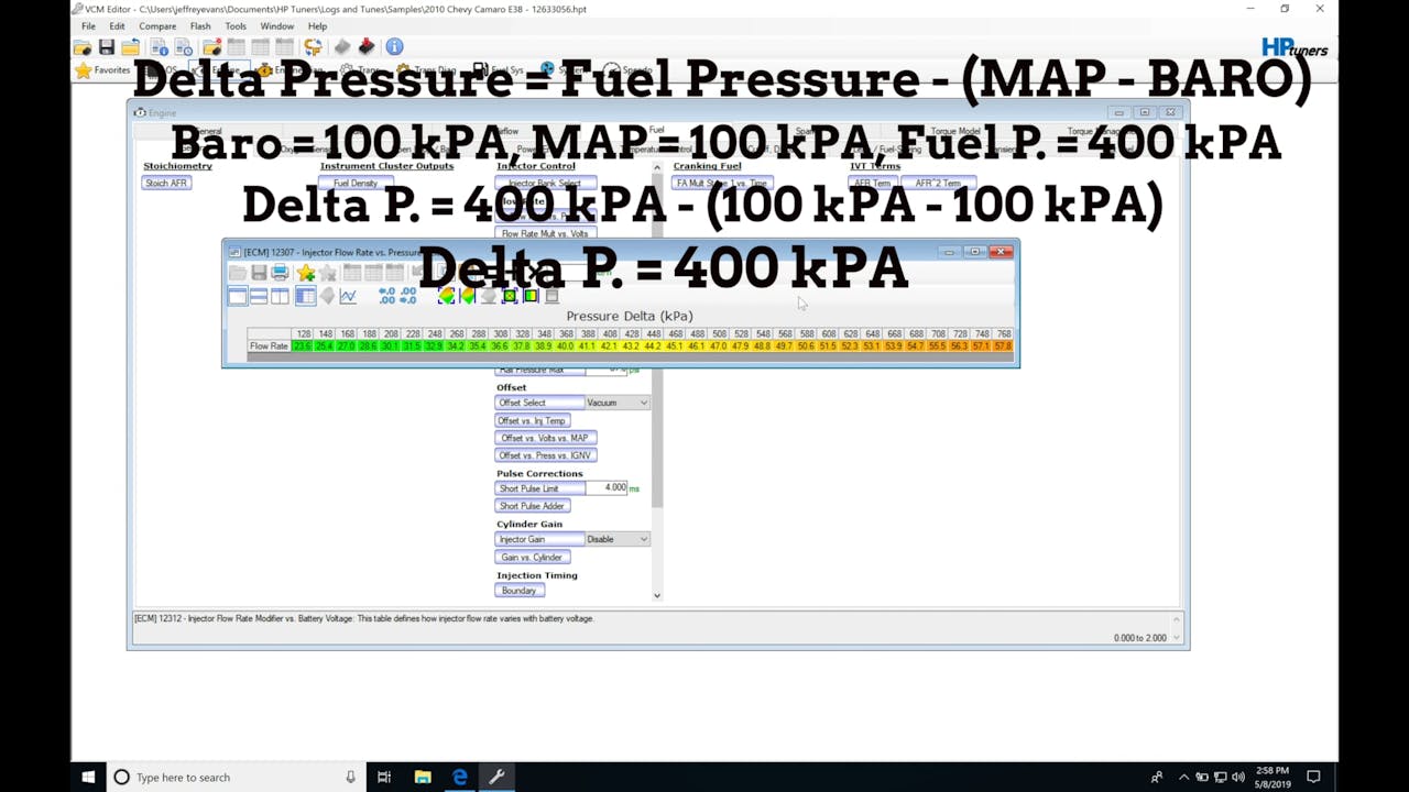 HP Tuners GM Gen 4 Training Part 10: E38/E67 Injector Data - HP Tuners ...