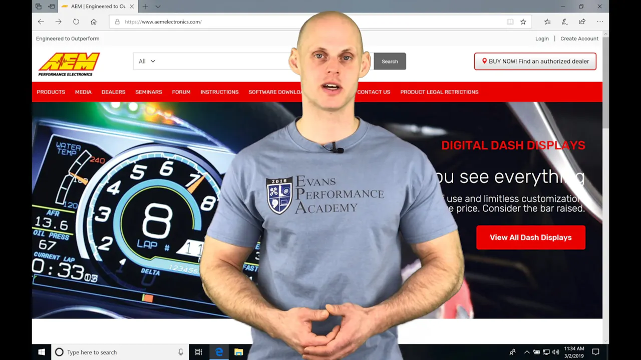 AEM Series 1 Training Part 1: Software Install - Evans Performance Academy