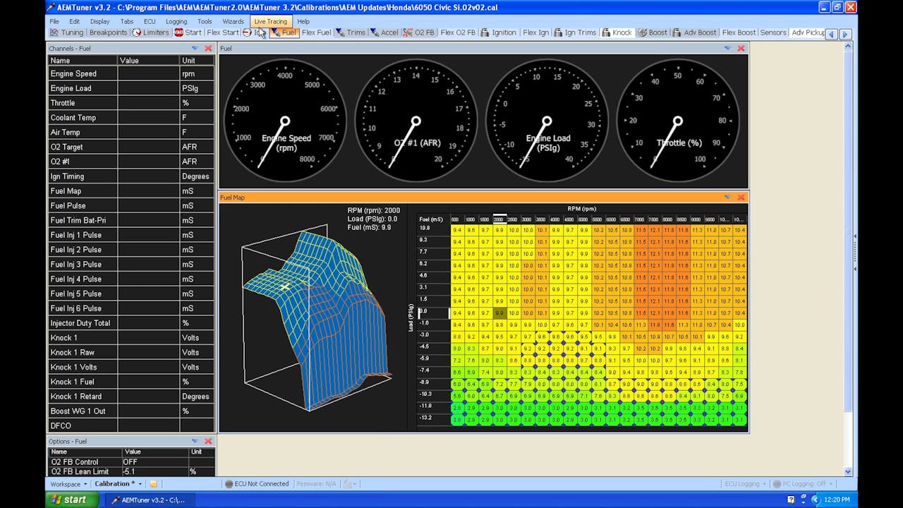 AEM Series 2 Part 2: Calibration File Editing - Evans Performance Academy
