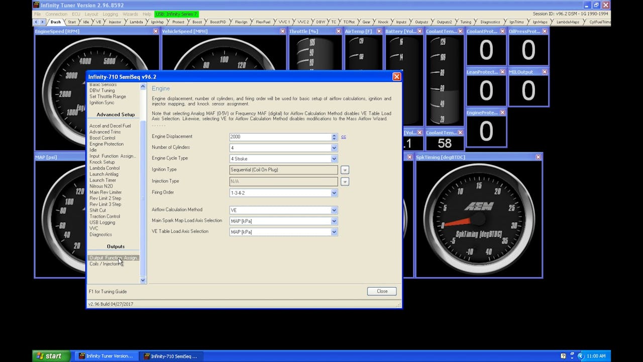 AEM Infinity Part 8: How To Set-Up Outputs - Evans Performance Academy