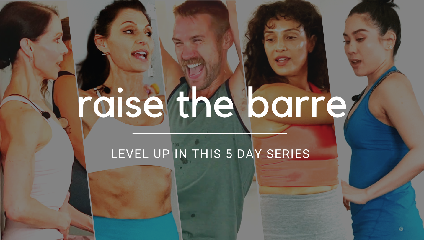 Raise The Barre - Exhale On Demand Workout Videos | Online Fitness Class Membership