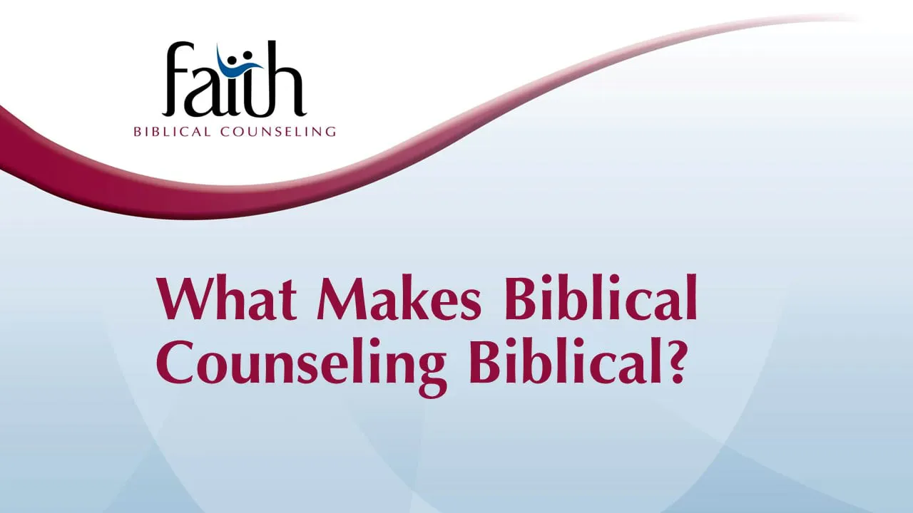 03 What Makes Biblical Counseling Biblical? (Steve Viars) - Track 1 ...
