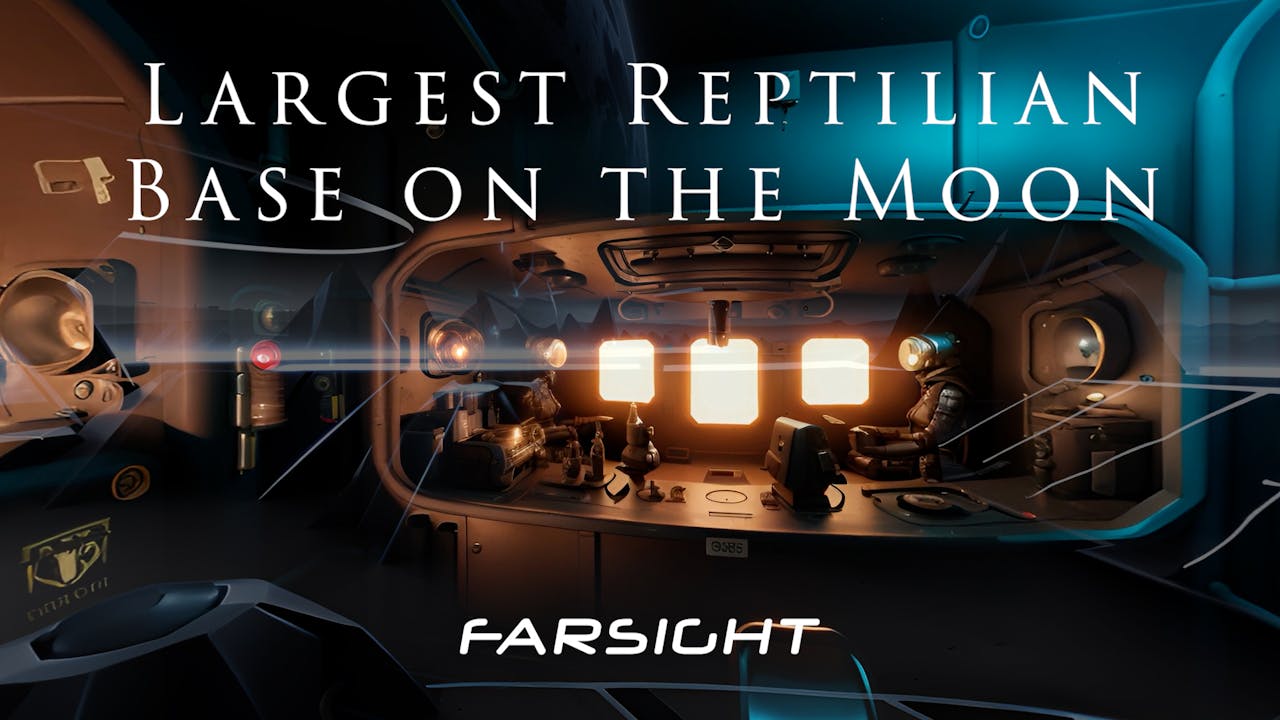 Largest Reptilian Base on the Moon - Farsight