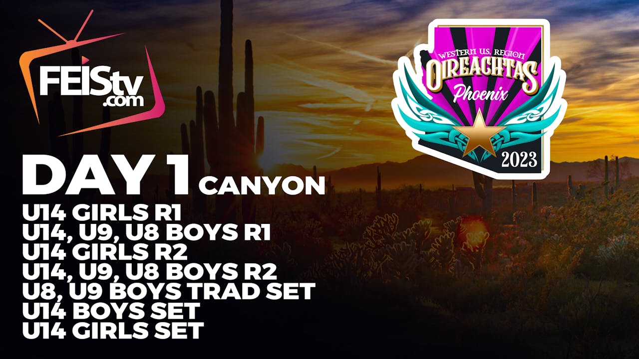 WRO 2023 Day 1 - CANYON - Western Region Oireachtas 2023 - Feistv