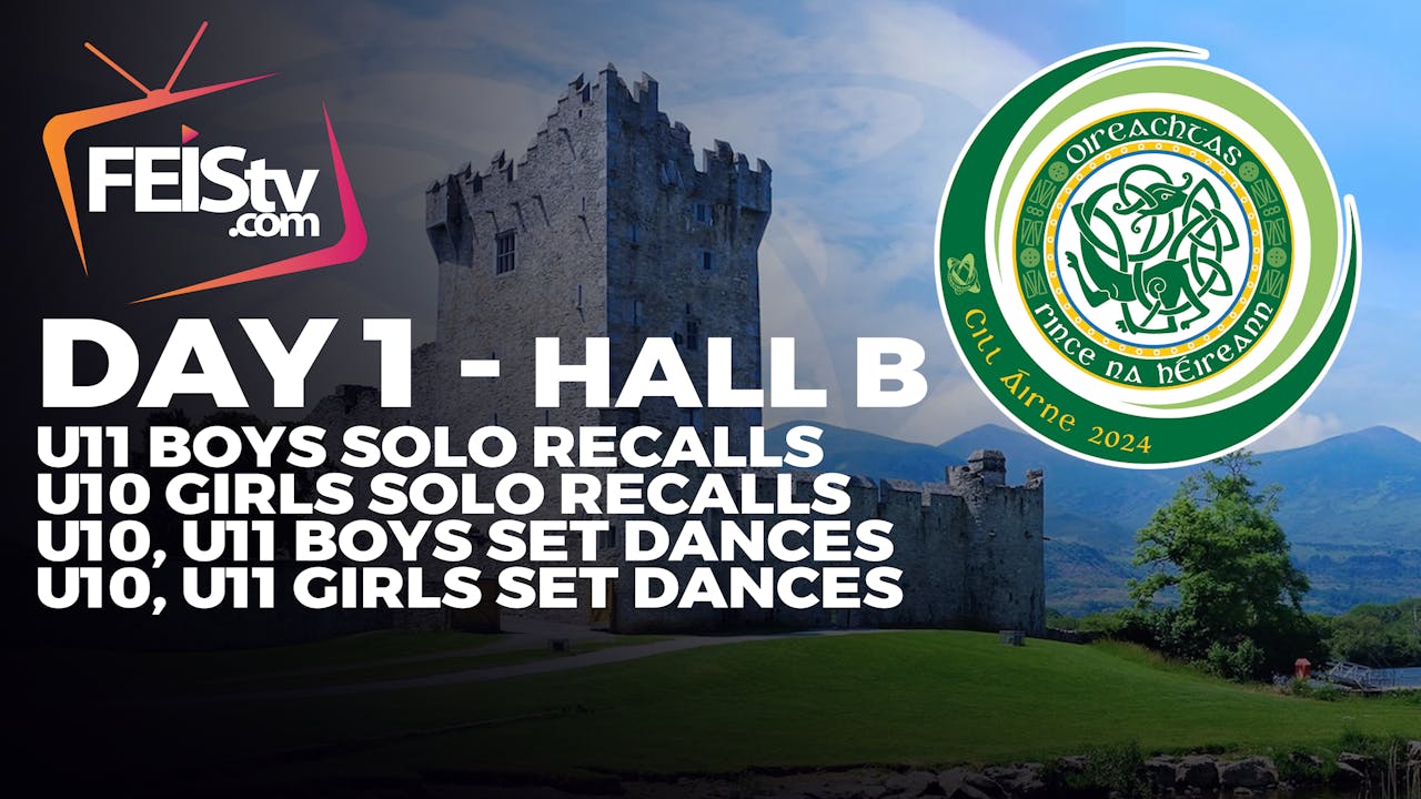 CLRG All Ireland Championships 2024 Day 1 - HALL B - Feistv