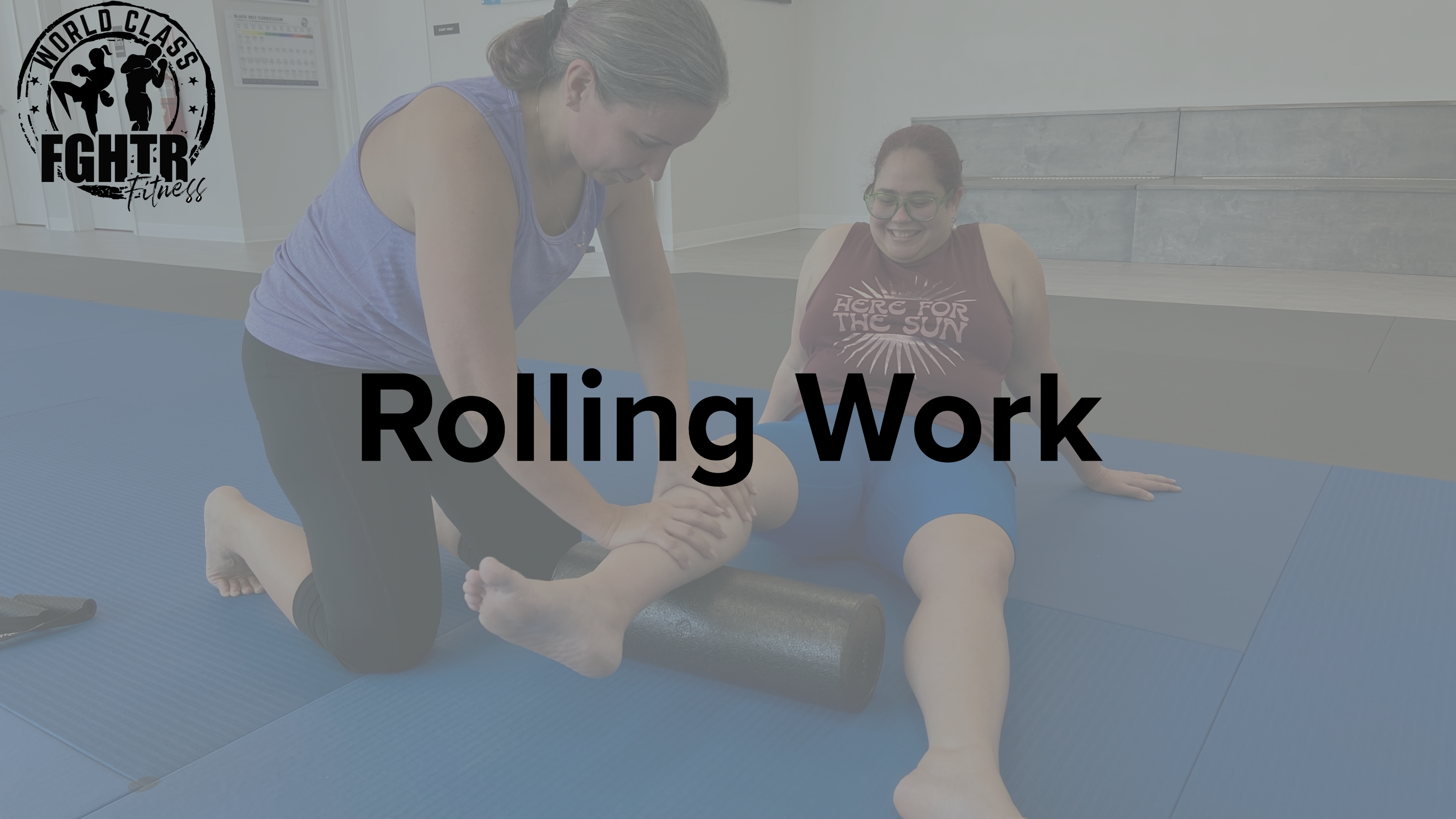 Rolling Work - FGHTR Fitness Kickboxing