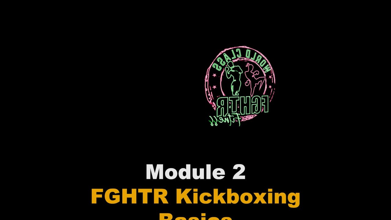 FGHTR Kickboxing Basics - FGHTR Fitness Kickboxing