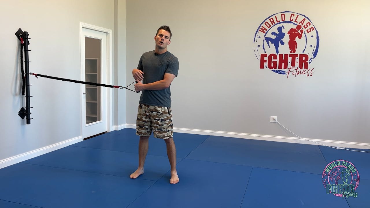 Single Arm External Rotations - FGHTR Fitness Kickboxing