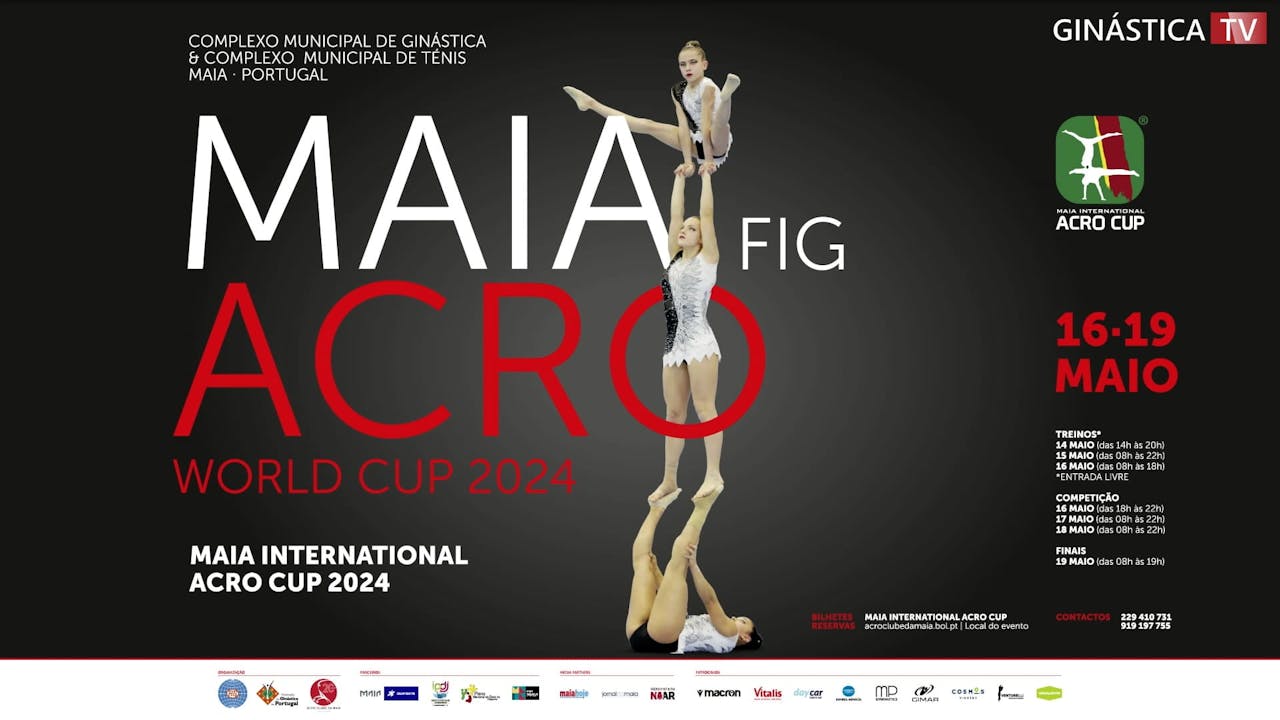 MIAC 2024 - TV - DAY 4 - SESSION 1 - Part 1 - Acrobatic | Maia FIG Acro ...