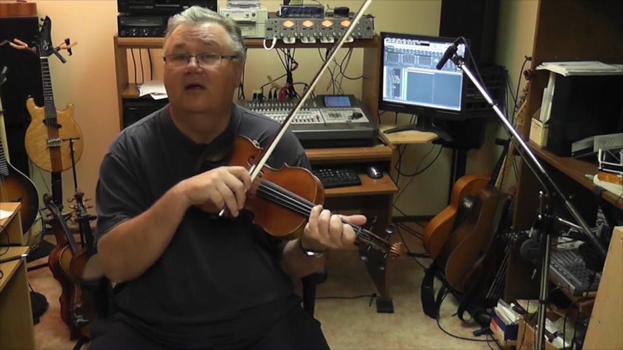 Cal Tips - Fiddle Chunkin' - Calvin Vollrath Fiddle Videos