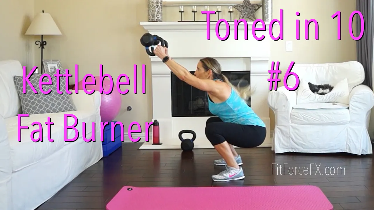 Kettlebell Fat Burner: Toned in Ten Series Workout No.6 - FitForceFX