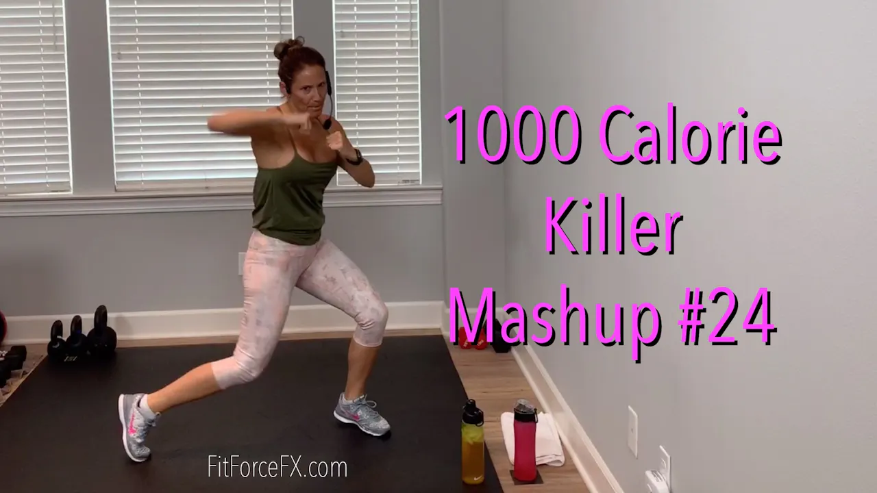 1000 Calorie Killer KICKBOXING Mashup No.24 - Kickboxing Workouts ...