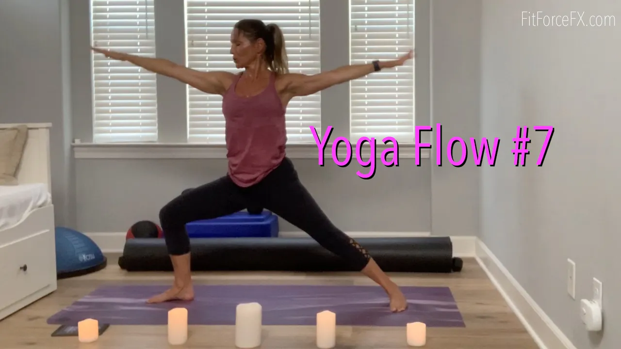 Power Yoga Flow No.7 - Yoga Workout Series - FitForceFX