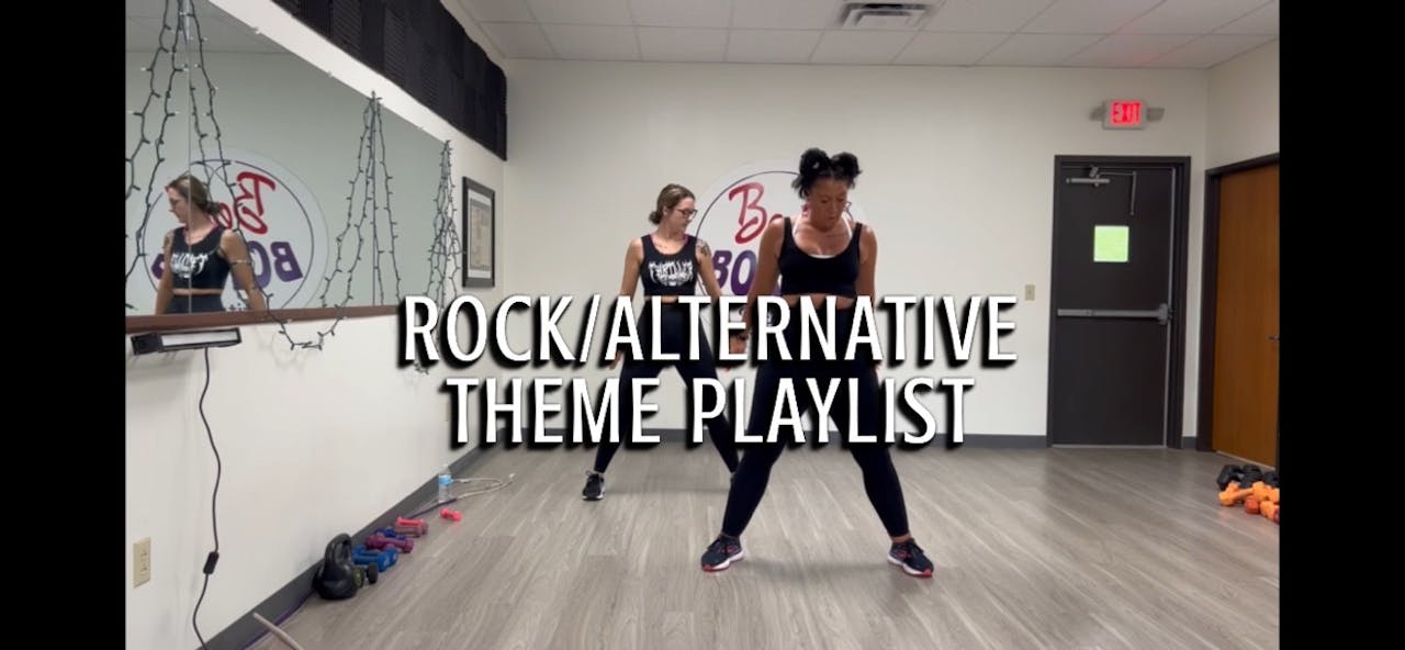 *07/30/22* Rock/Alternative themed playlist!! - Bev and Haily's Beat Boxing Fitness Workouts