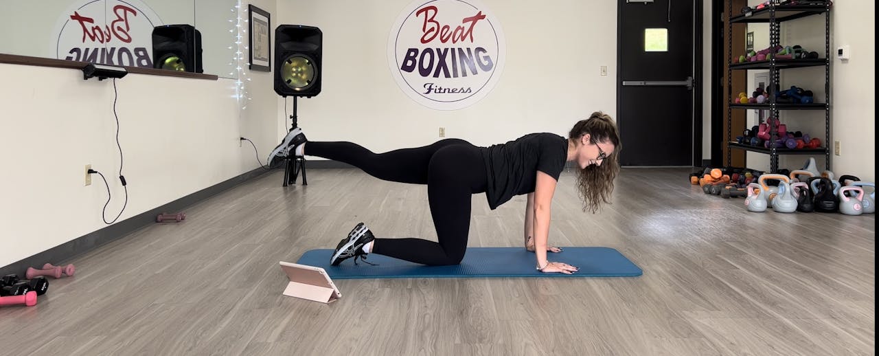 *09/26/2022* BOOTY TONING WORKOUT!! 🔥🤍 - Bev and Haily's Beat Boxing Fitness Workouts