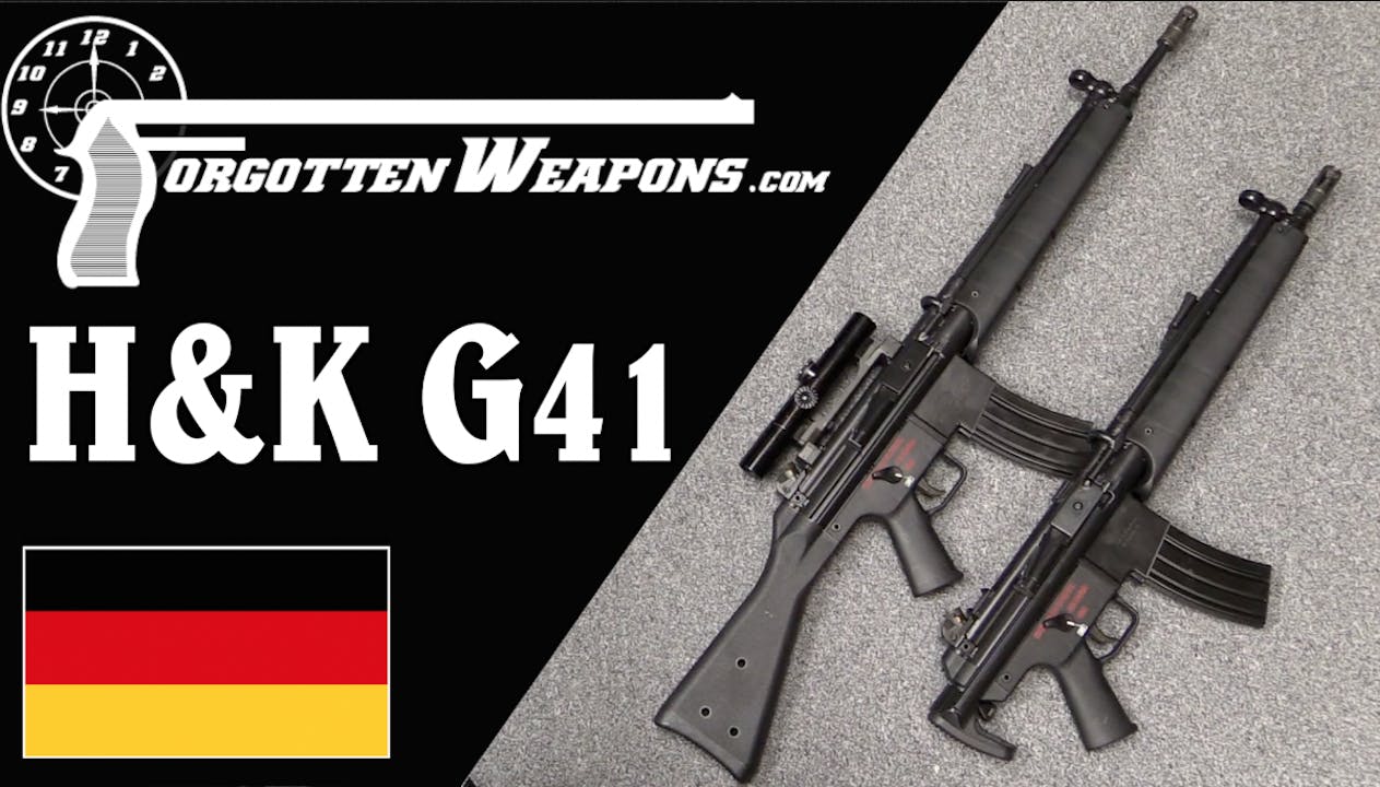 H&K G41: The HK33 Meets the M16 - History of Weapons & War