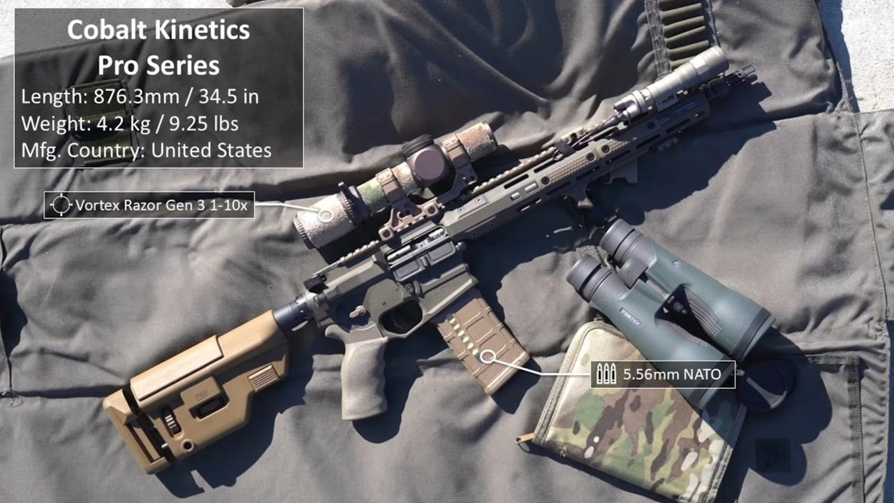 🥇Cobalt Kinetics "Pro Series" 13.7in Duty Carbine to 800yds: Practical ...