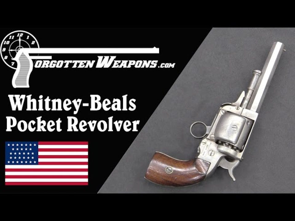 Whitney-Beals Walking Beam Pocket Revolver - History of Weapons & War