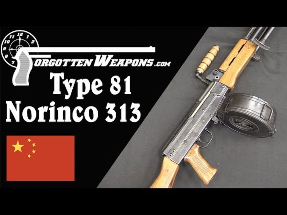 The Type 81 LMG in Civilian Form: Norinco Model 313 - History of ...