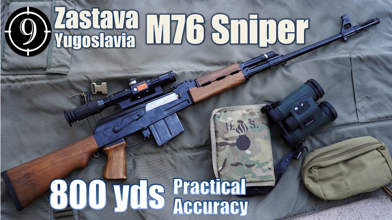 Yugo M76 Sniper [Zastava] to 800yds: Practical Accuracy - Yugoslav War ...
