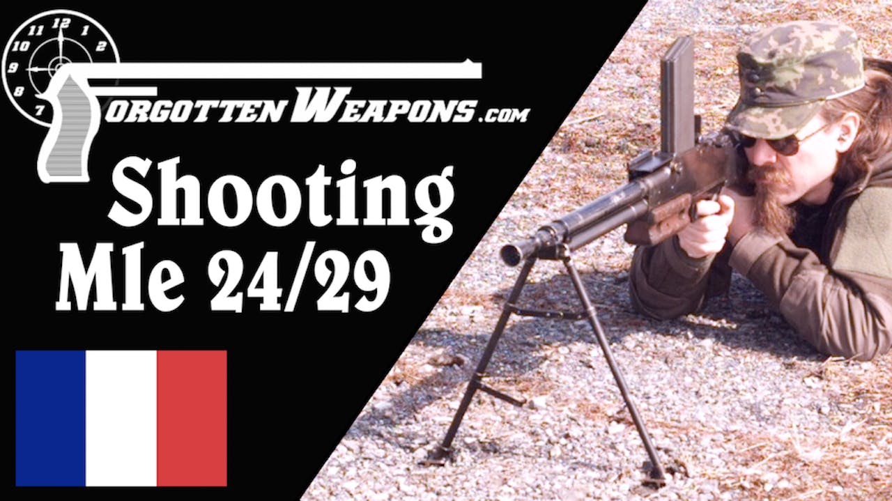 Shooting the Chatellerault FM 24/29 Light Machine Gun - History of ...