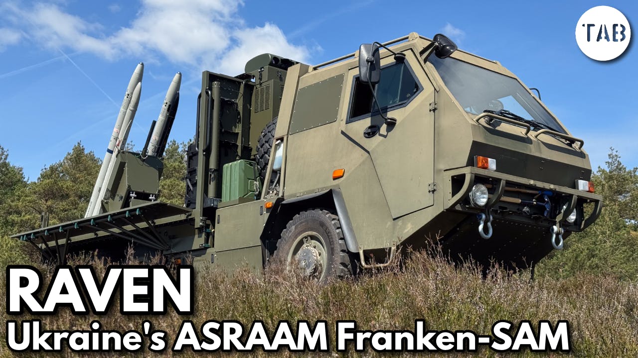 RAVEN - Ukraine's ASRAAM Franken-SAM - History of Weapons & War