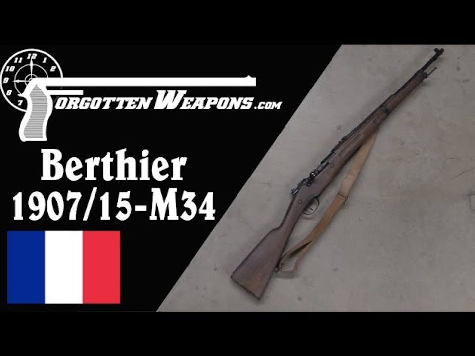M34: The Berthier Converted to the 7.5mm Rimless Cartridge - History of ...