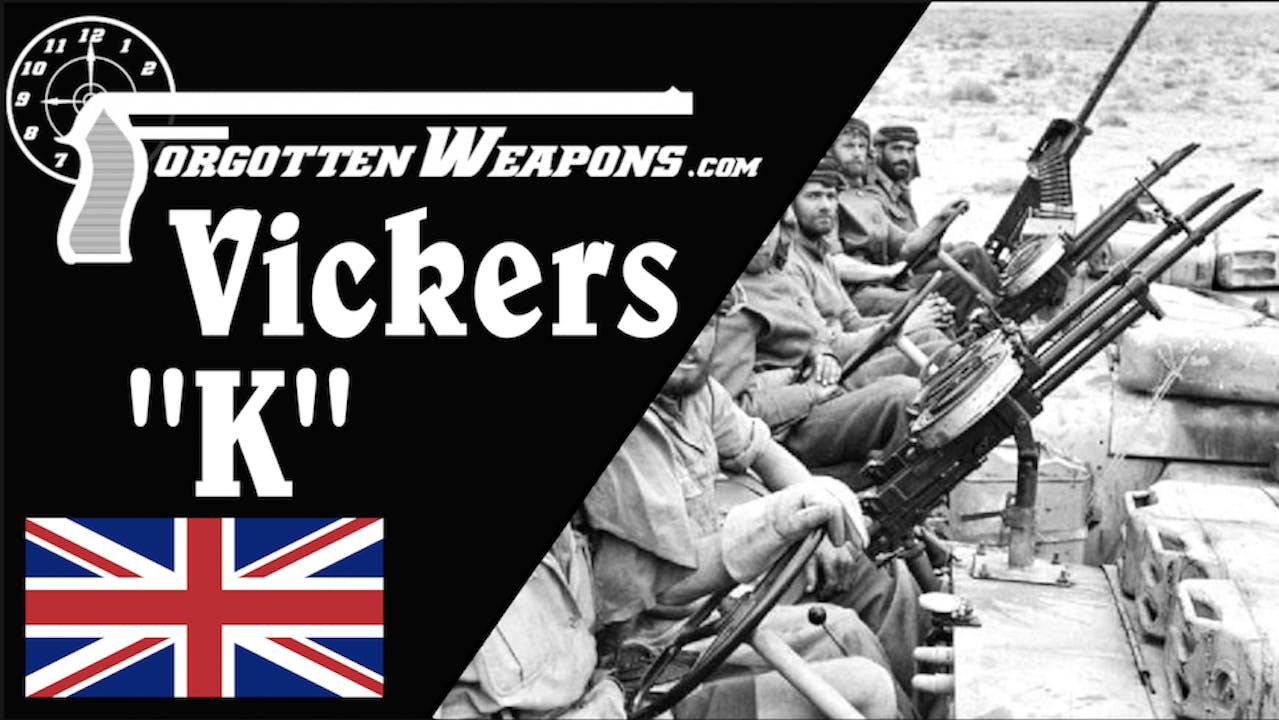 Vickers "K" - For Aircraft and the SAS/Long Range Desert Group ...