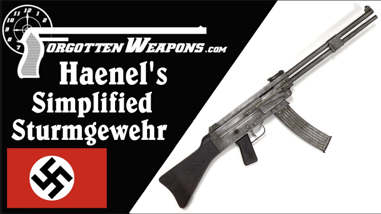 Haenel's Prototype Simplified Sturmgewehr StG45(H) - History of Weapons ...