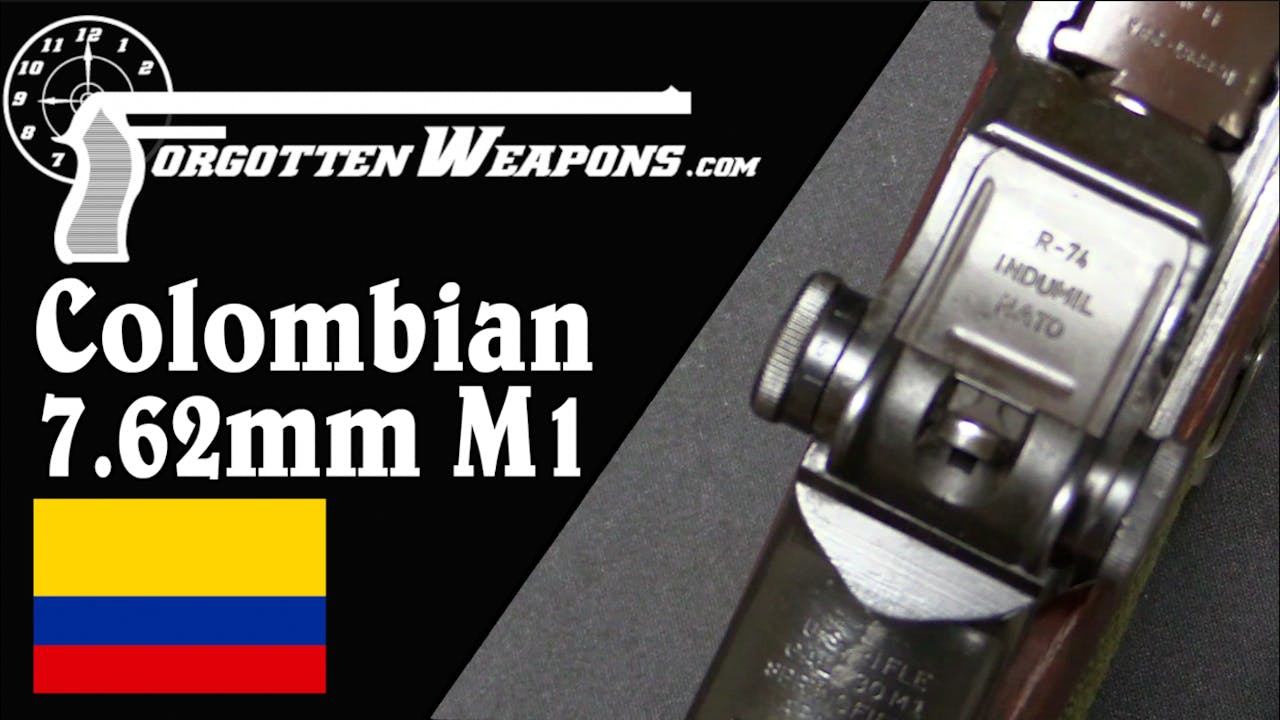 Colombian 7.62mm NATO M1 Garand Conversion - History of Weapons & War
