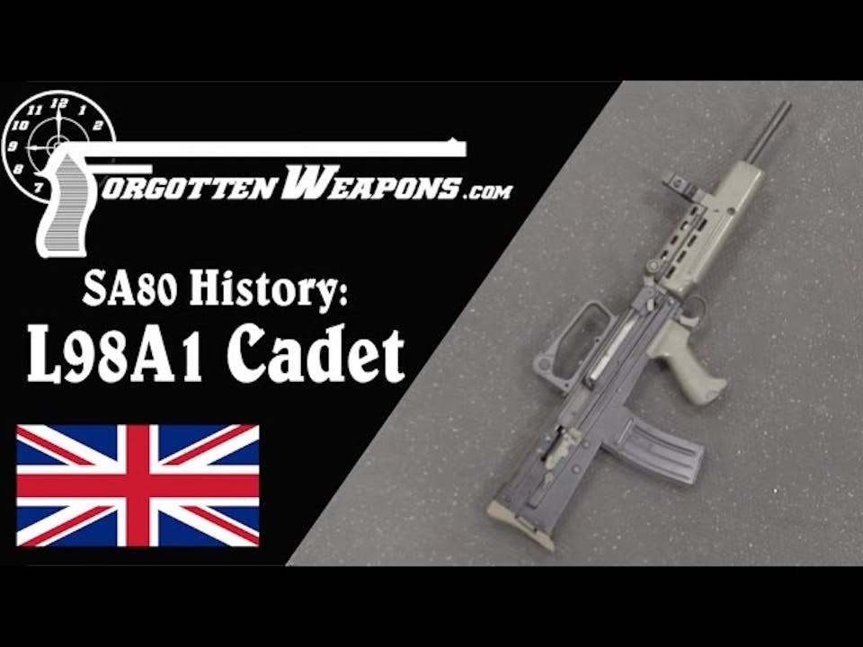 SA80 History: L98A1 Cadet Manually-Operated Rifle - History of Weapons ...
