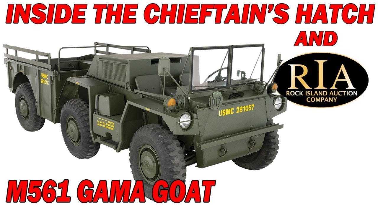 Inside the Chieftain's Hatch: M561 Gama Goat - History of Weapons & War