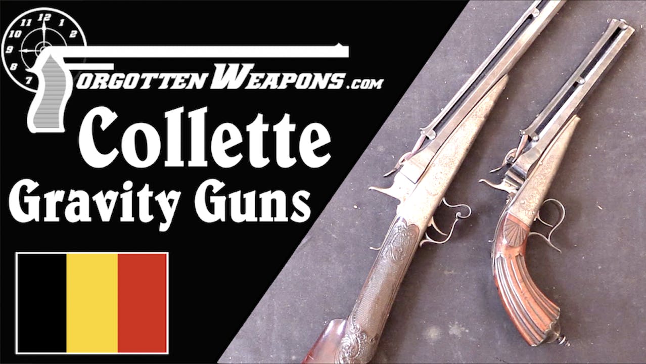 Collette Gravity Guns: A 60-Shot Rifle in 1854 - History of Weapons & War