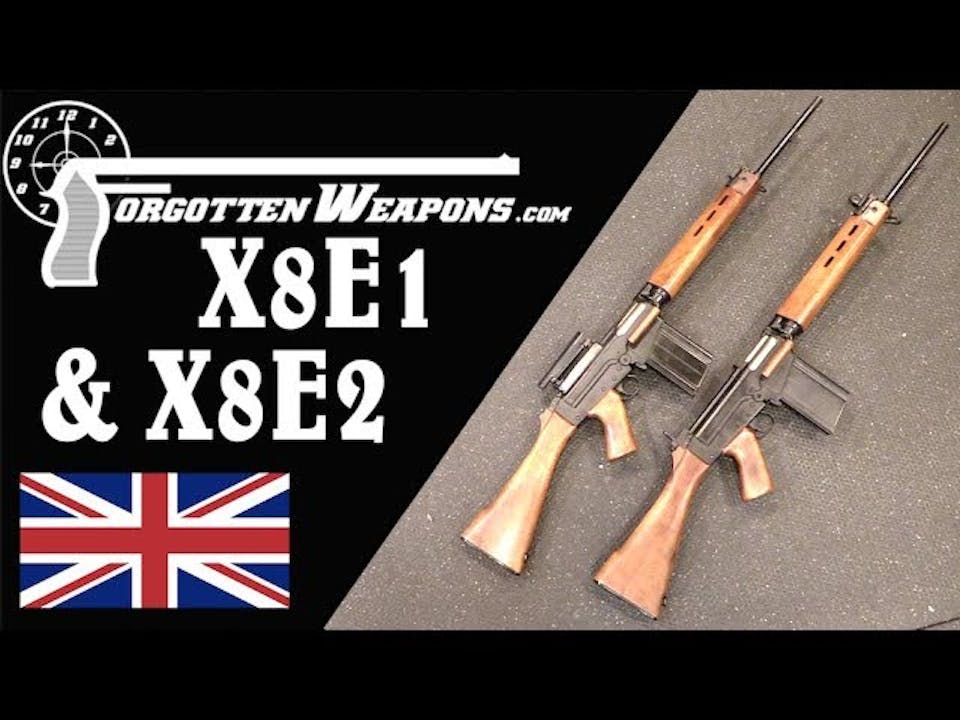 The FAL for British Troop Trials in 1954: X8E1 & X8E2 - History of ...
