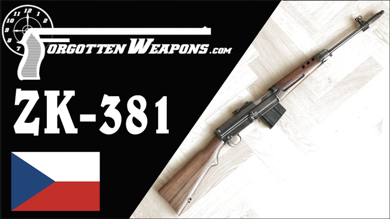 ZK 381: Czech Pre-War Prototype Battle Rifle - History of Weapons & War