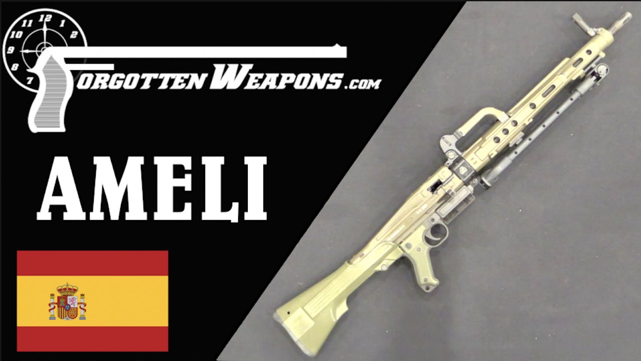 AMELI: Spain's Not-Mini-MG42 in 5.56mm - History of Weapons & War