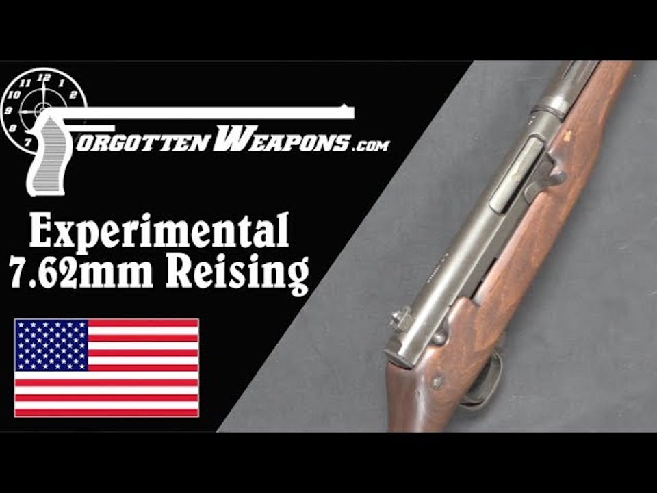 Experimental Reising 7.62mm Full-Auto Battle Rifle - History of Weapons ...