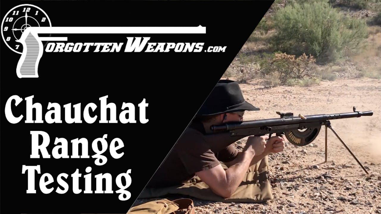 8mm M1915 Chauchat Fixing and Range Testing - History of Weapons & War