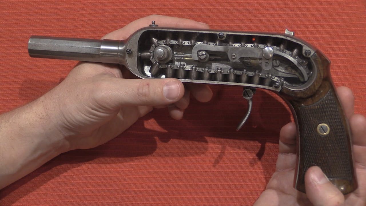Guycot 40-shot Chain Pistol - History of Weapons & War