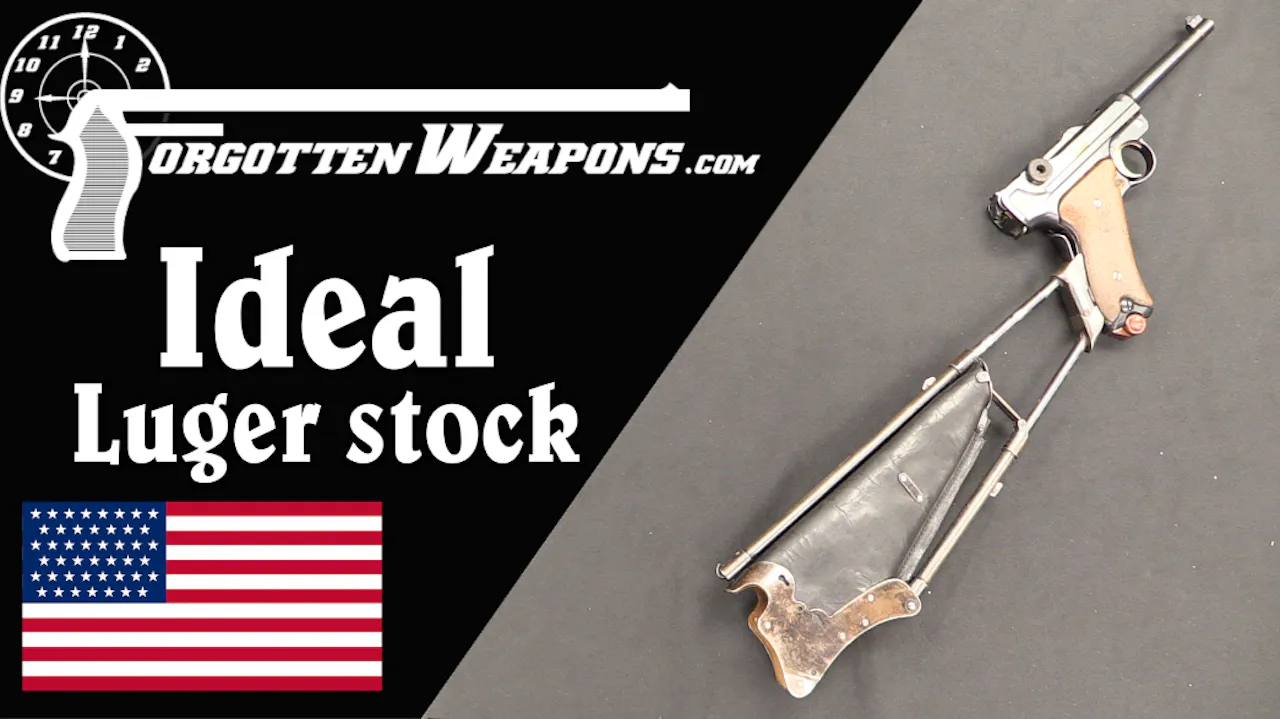 "Ideal" Holster/Stock for the Luger - History of Weapons & War