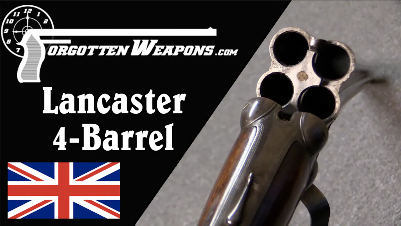 Lancaster Four-Barrel Shotgun With Double-Action Trigger - History of ...
